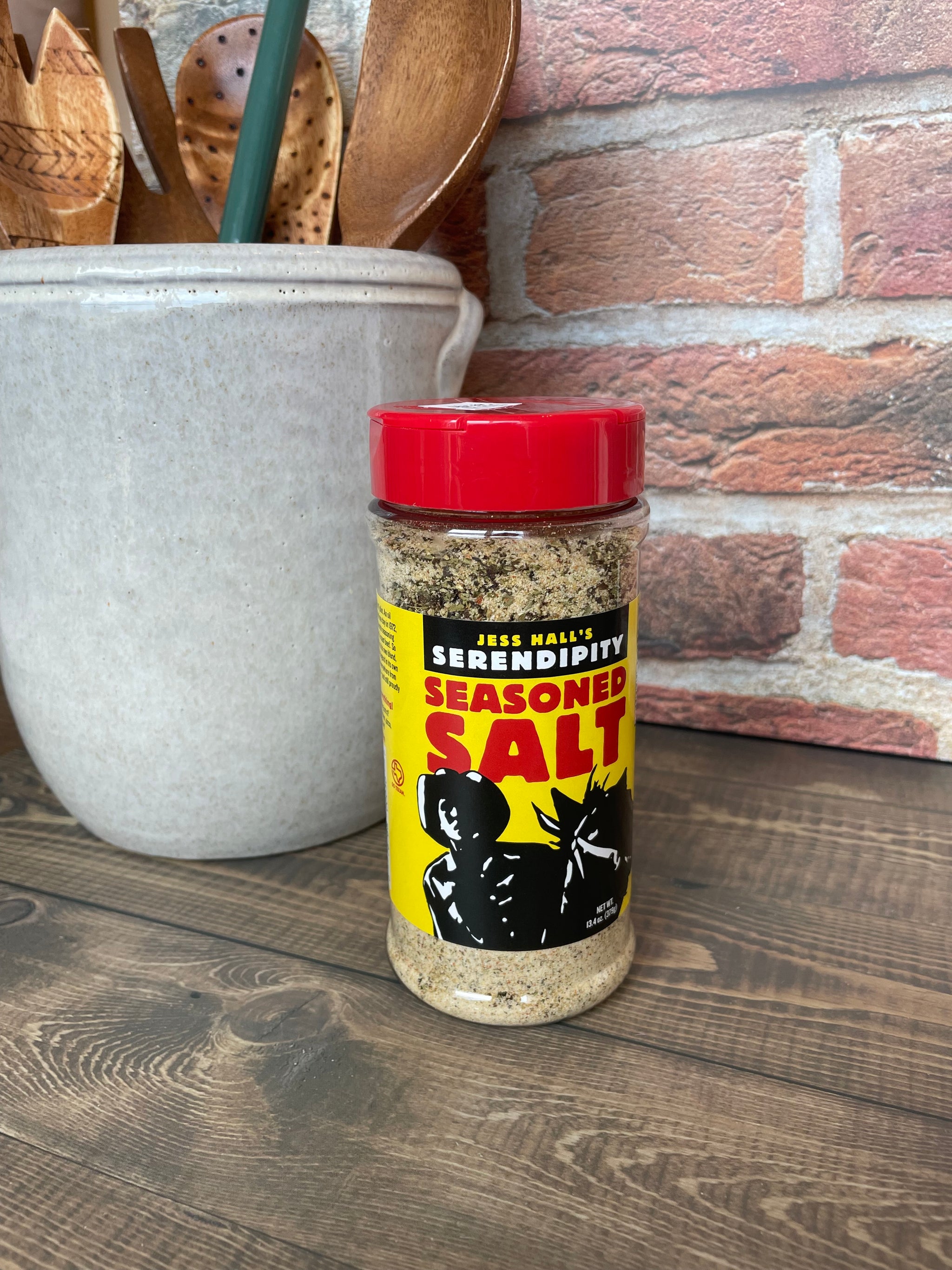 Jess Hall's Serendipity Seasoned Salt 13.4 oz – Weatherford Spice Company