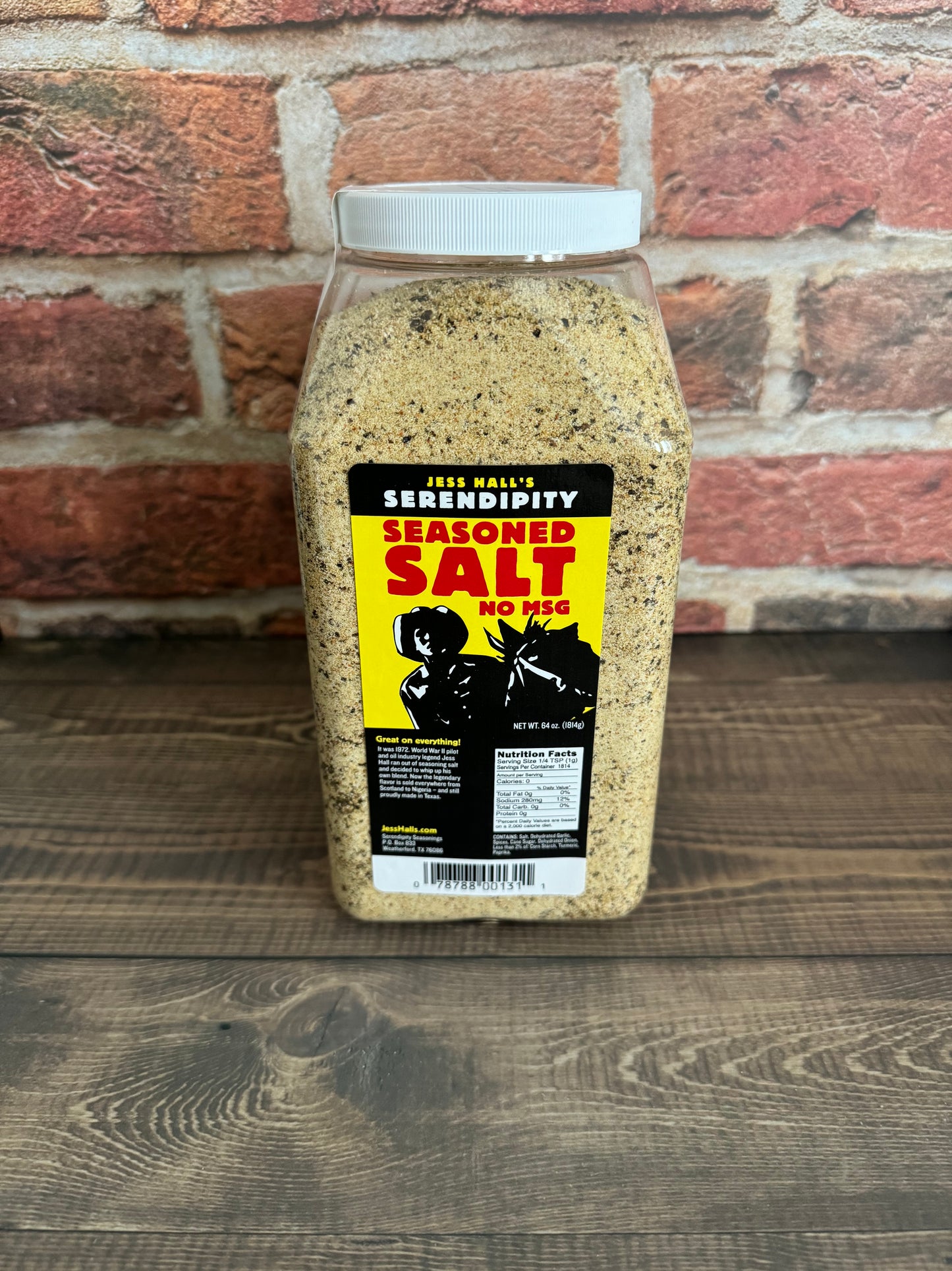 Jess Hall's Serendipity *NO MSG* Seasoned Salt Tub (64 Oz ...